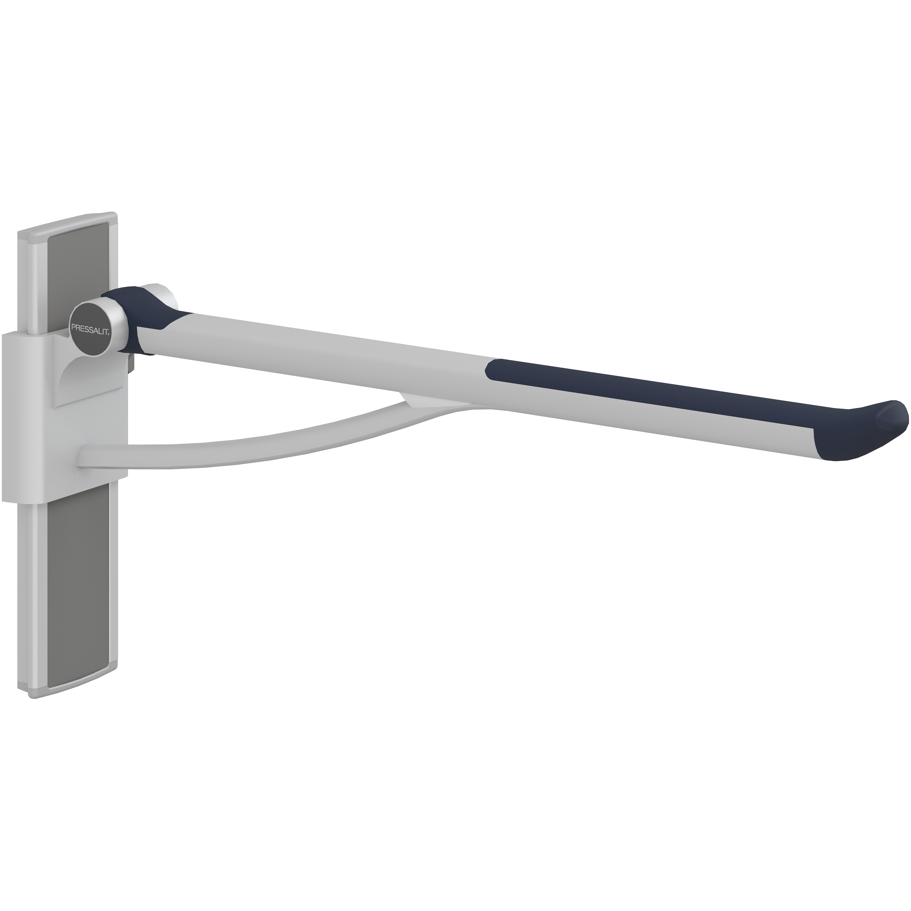 PLUS fold down grab bar with integrated counter-balance, 33.5'', right ...