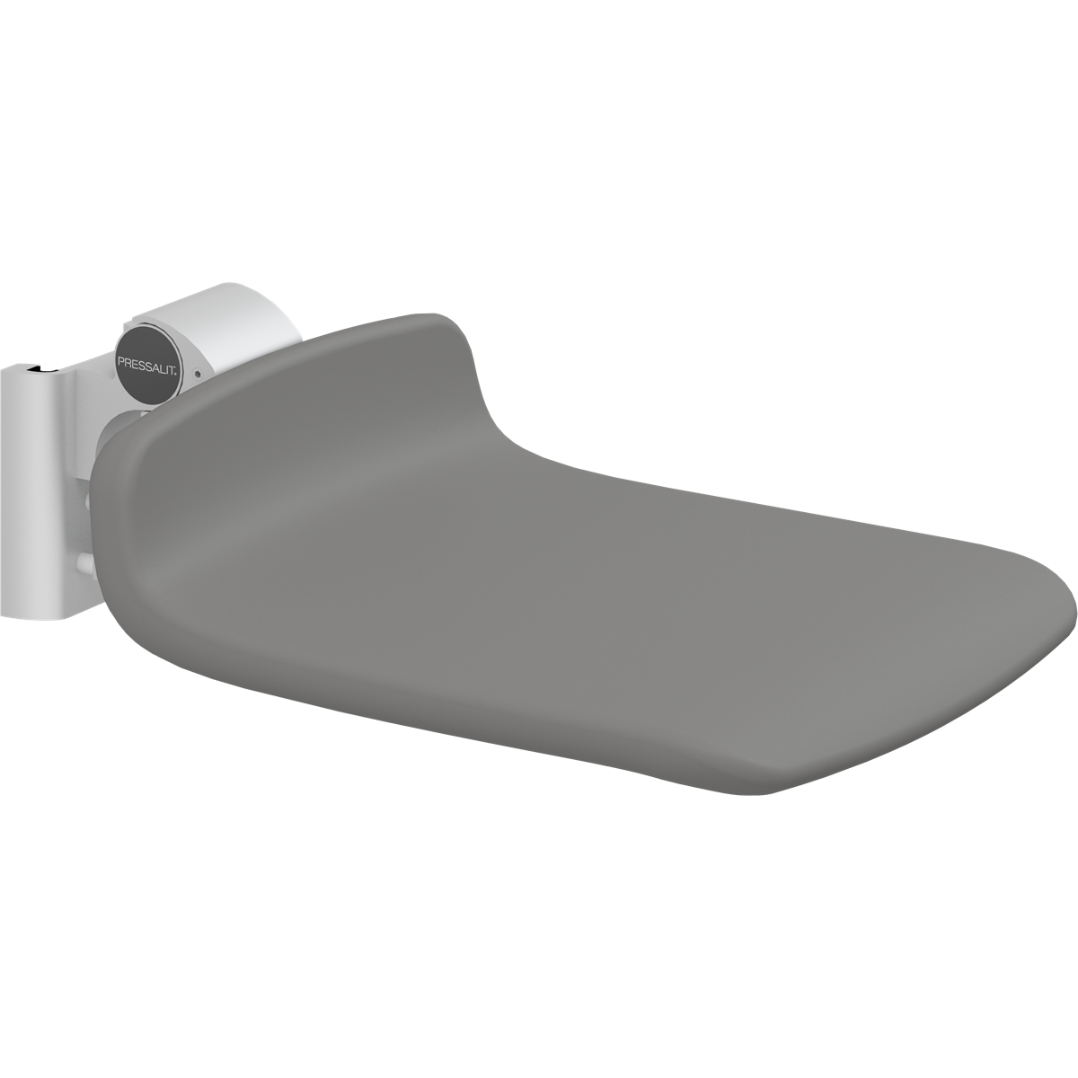 PLUS replacement shower seat 450, manually height adjustable - Pressalit