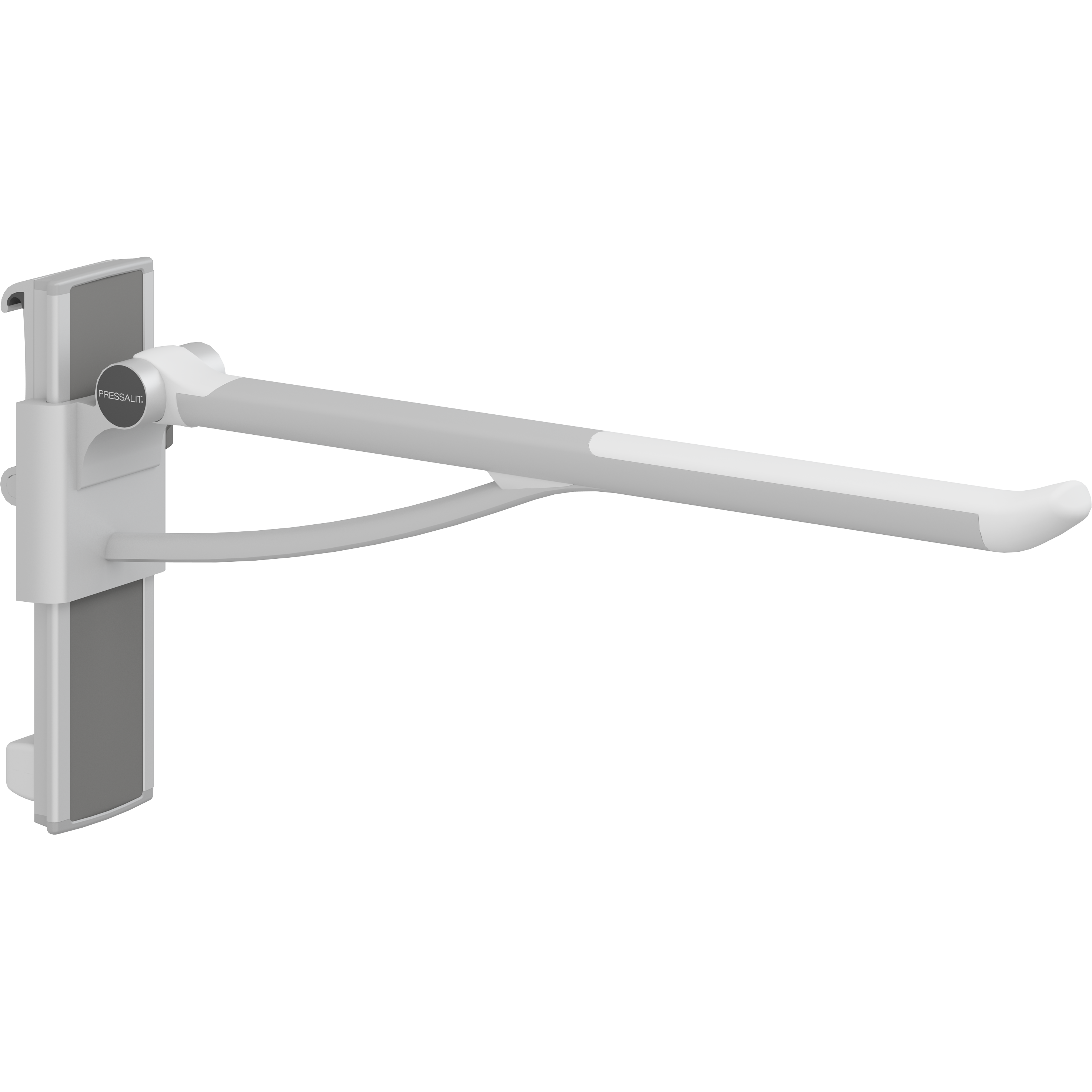 PLUS fold down grab bar with integrated counter-balance, 33.5'', right ...